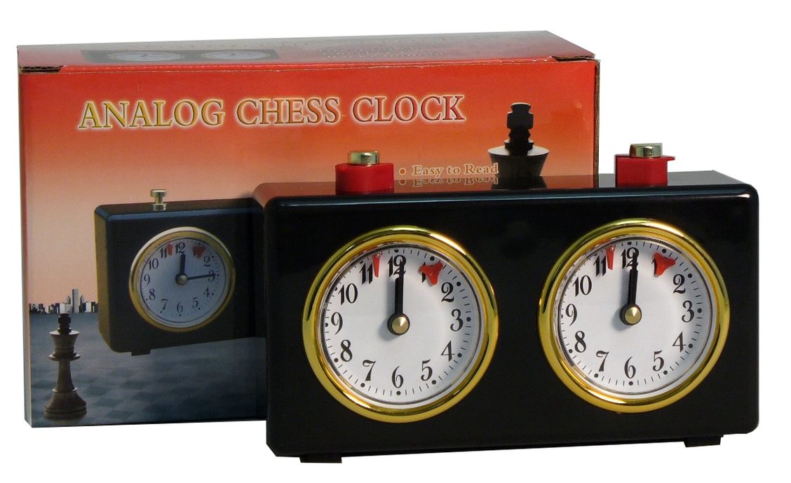 Game Timer - Analog (Chess Clock) – WorldWise Imports