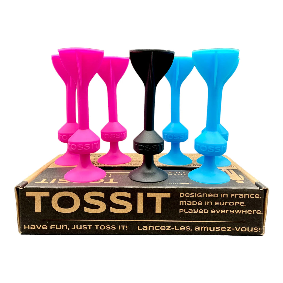 TOSSIT - Original Game Pink/Blue – WorldWise Imports