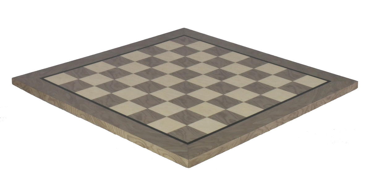 Chess Board - 17" Grey & Ivory wide frame Chess Board – WorldWise Imports
