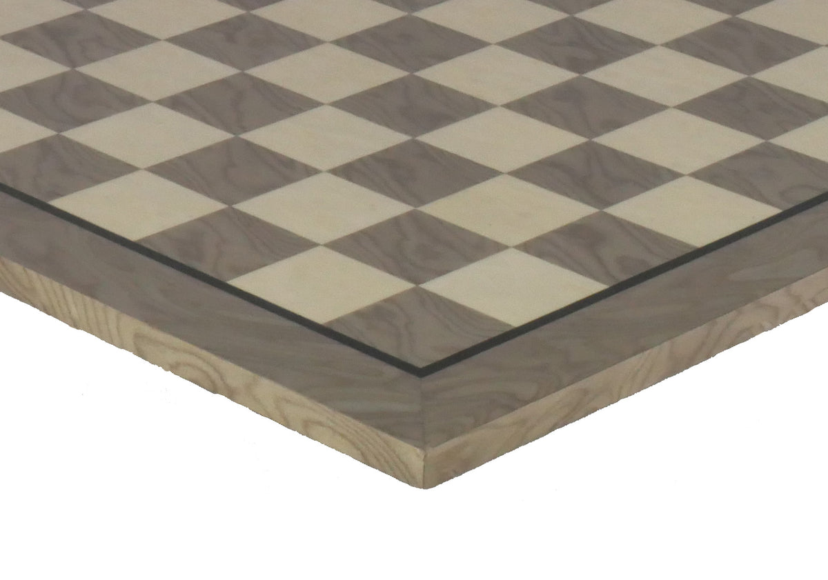 Chess Board - 17" Grey & Ivory wide frame Chess Board – WorldWise Imports